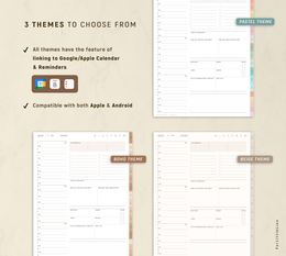 All-in-one Digital Planner 2024 2025 + Undated – ForLittleLion