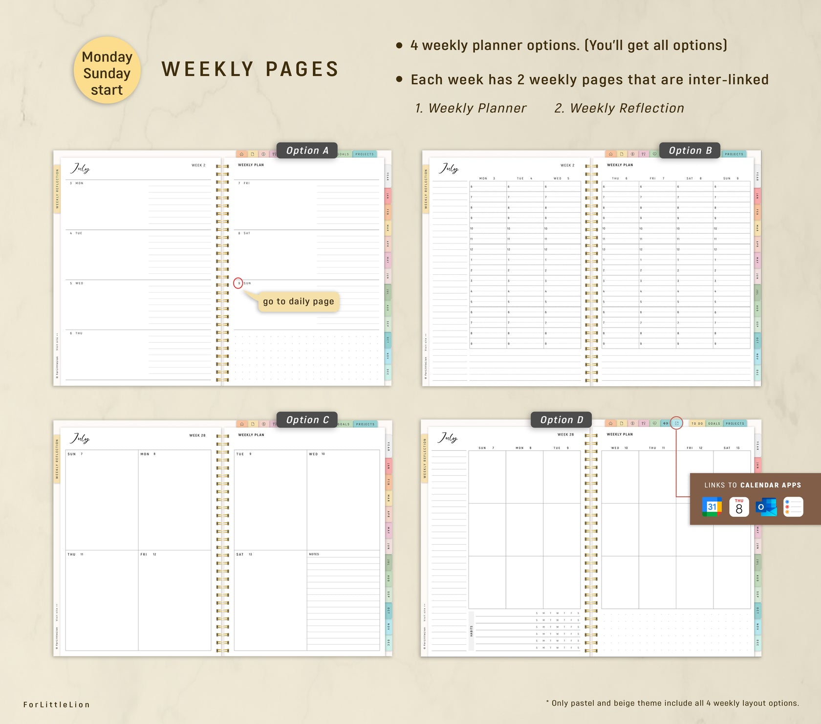 Ultimate Digital Planner | 2024 2025 2026 + Undated – ForLittleLion