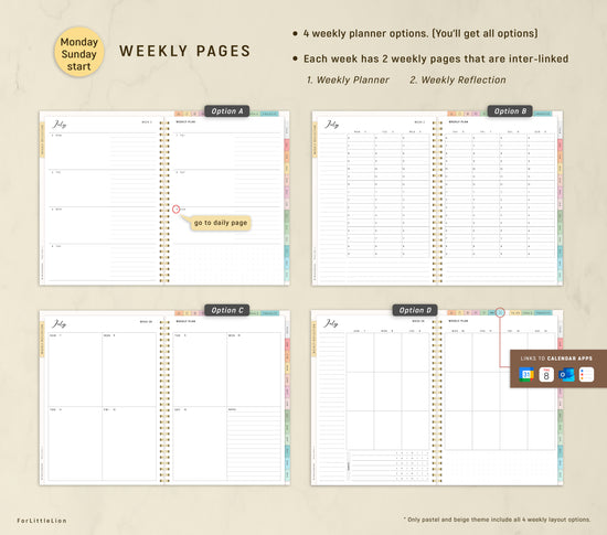 Ultimate Digital Planner | 2025 2026 + Undated – ForLittleLion