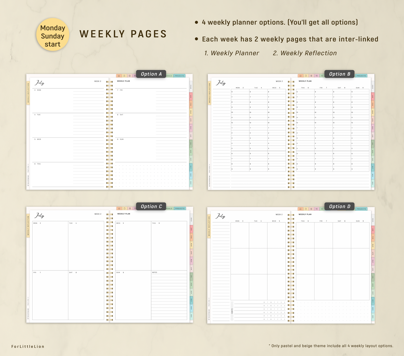 Ultimate Digital Planner | 2024 2025 2026 + Undated – ForLittleLion