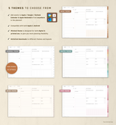 All-in-one Digital Planner 2024 2025 2026 + Undated – ForLittleLion