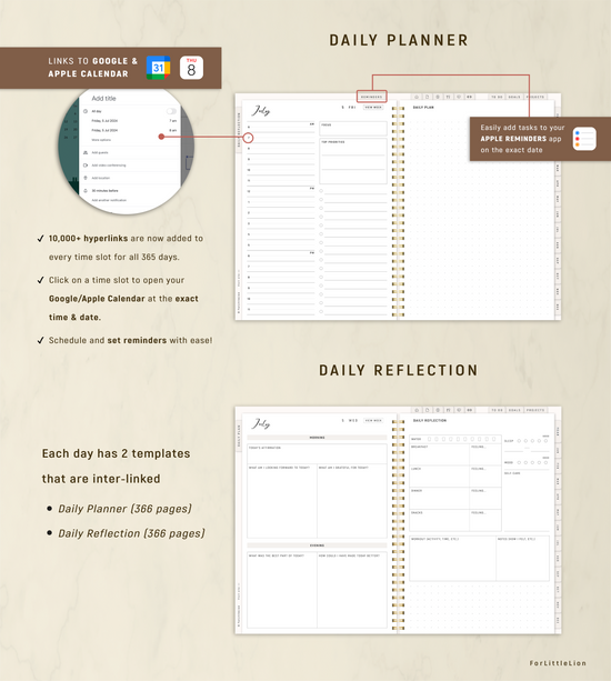 Ultimate Digital Planner | 2025 2026 + Undated – ForLittleLion