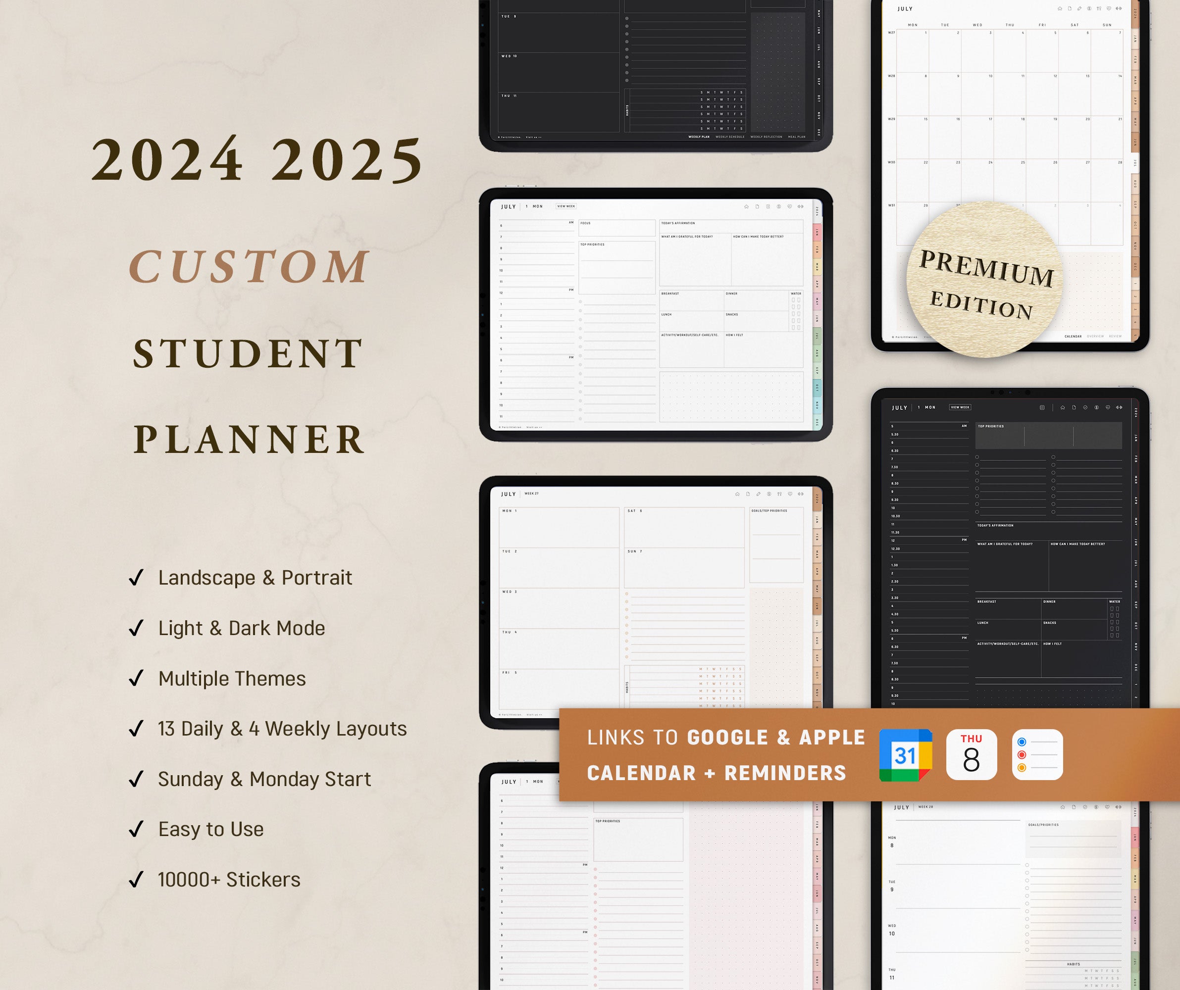 Custom Ultimate Student Planner 2024 2025 – ForLittleLion
