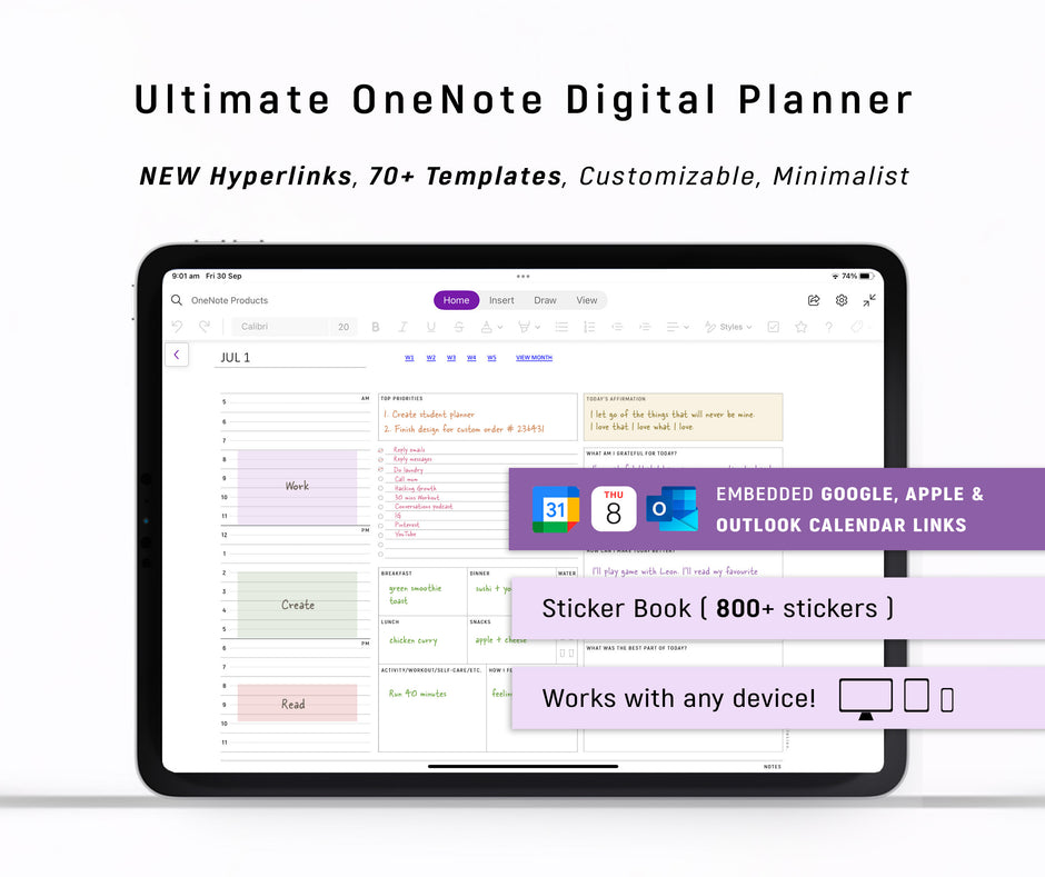 OneNote Planner – ForLittleLion