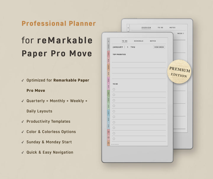 reMarkable Planner – ForLittleLion