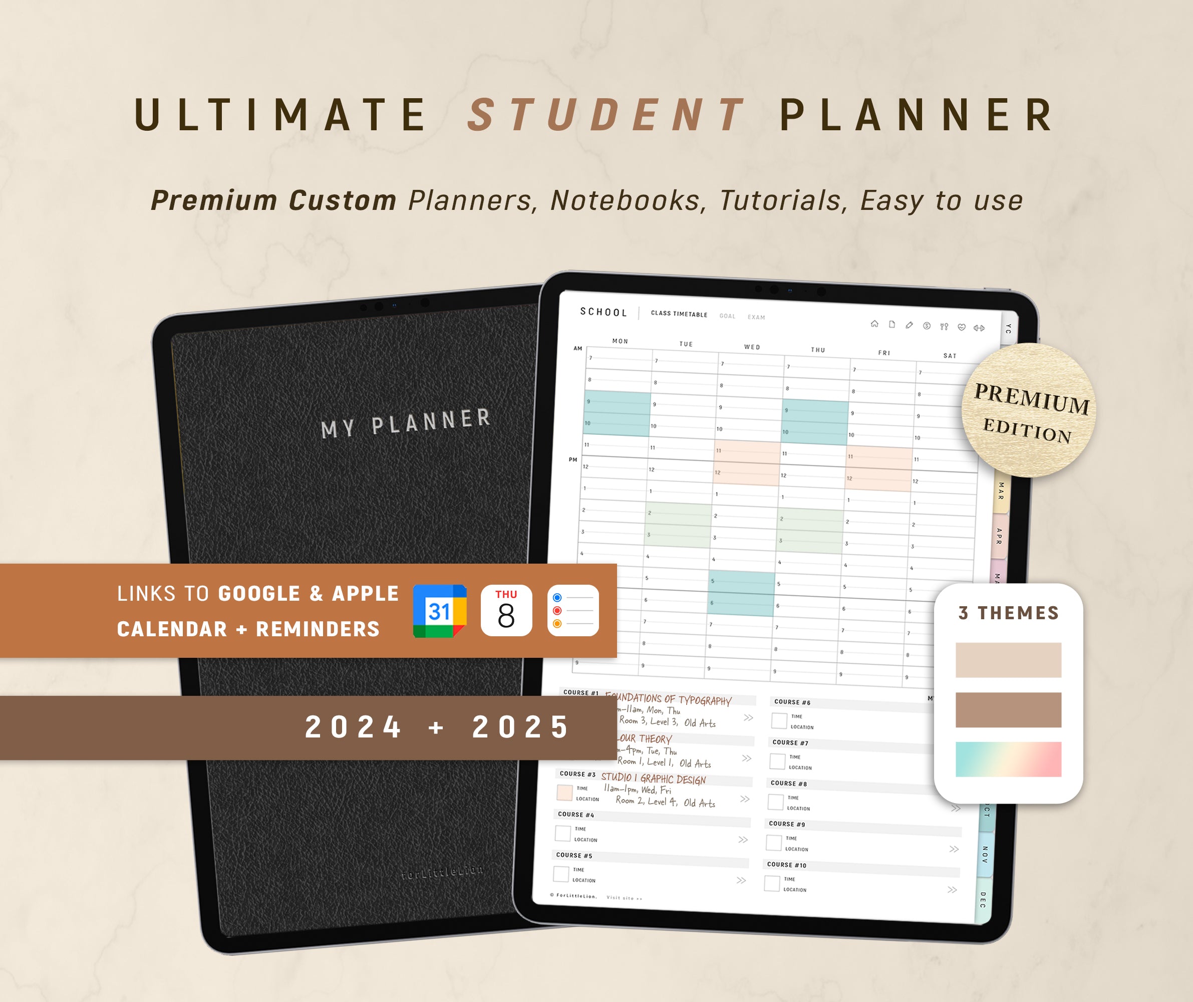Ultimate Student Planner 2024 2025 – ForLittleLion