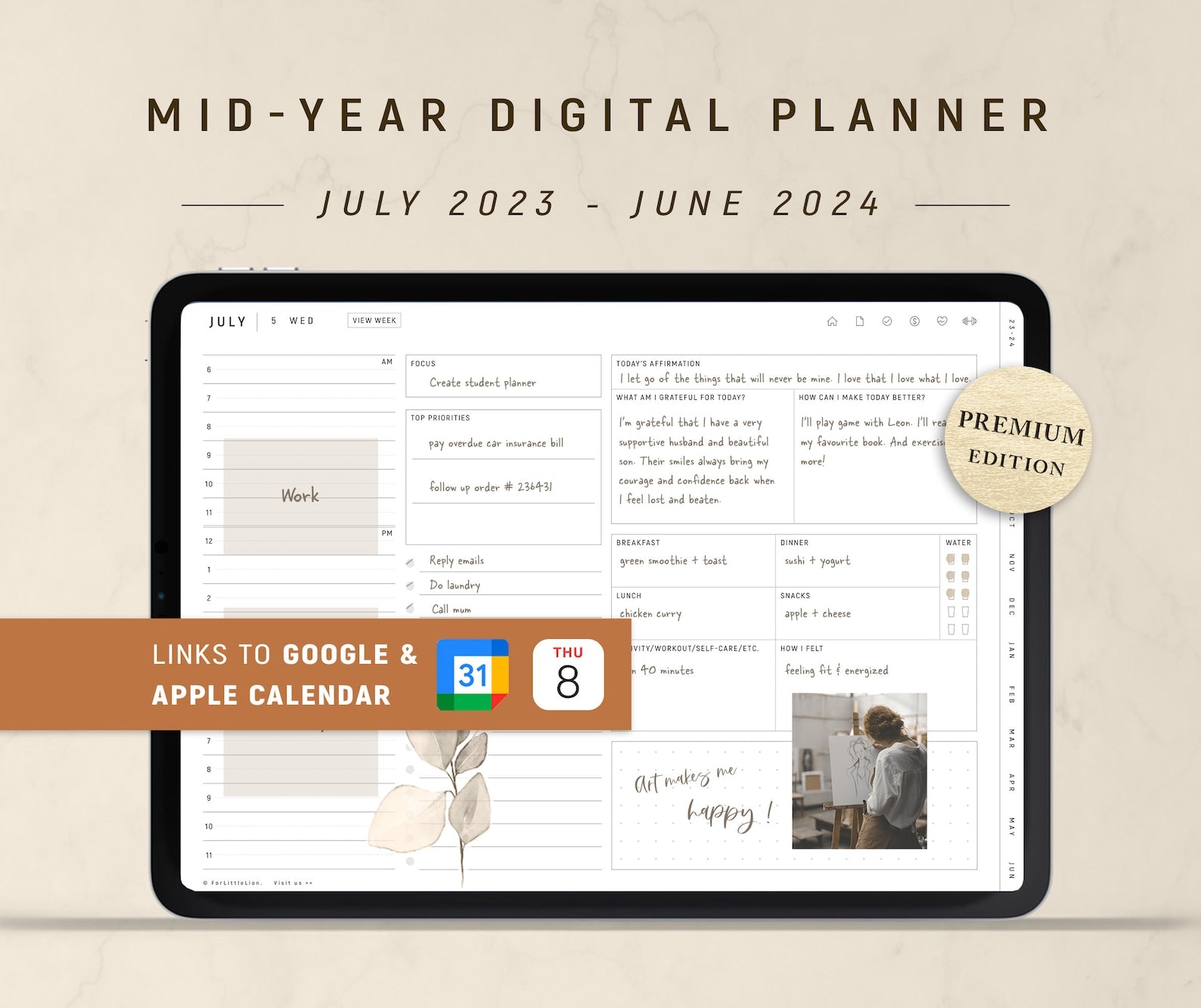 Digital Planner – ForLittleLion