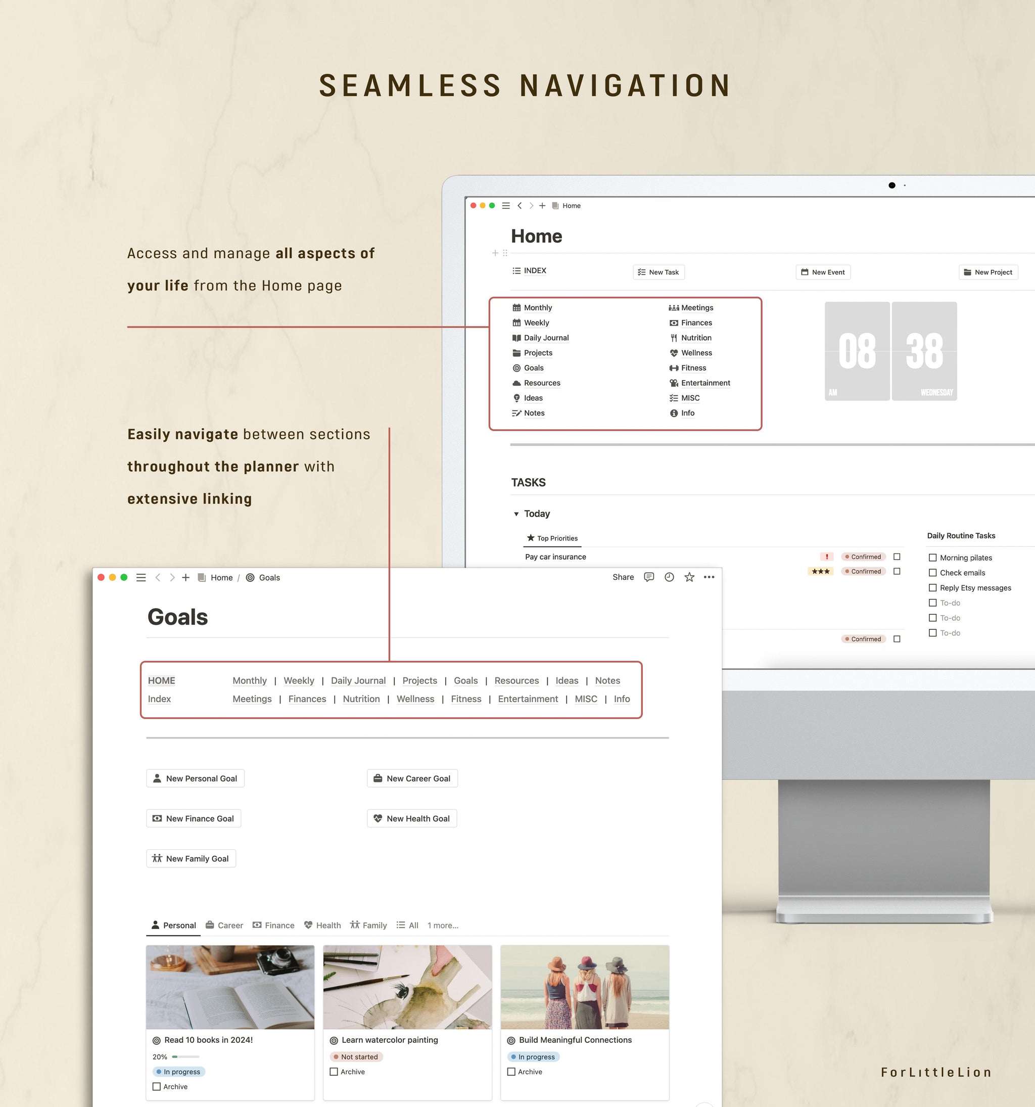 The Ultimate Notion Planning System – ForLittleLion