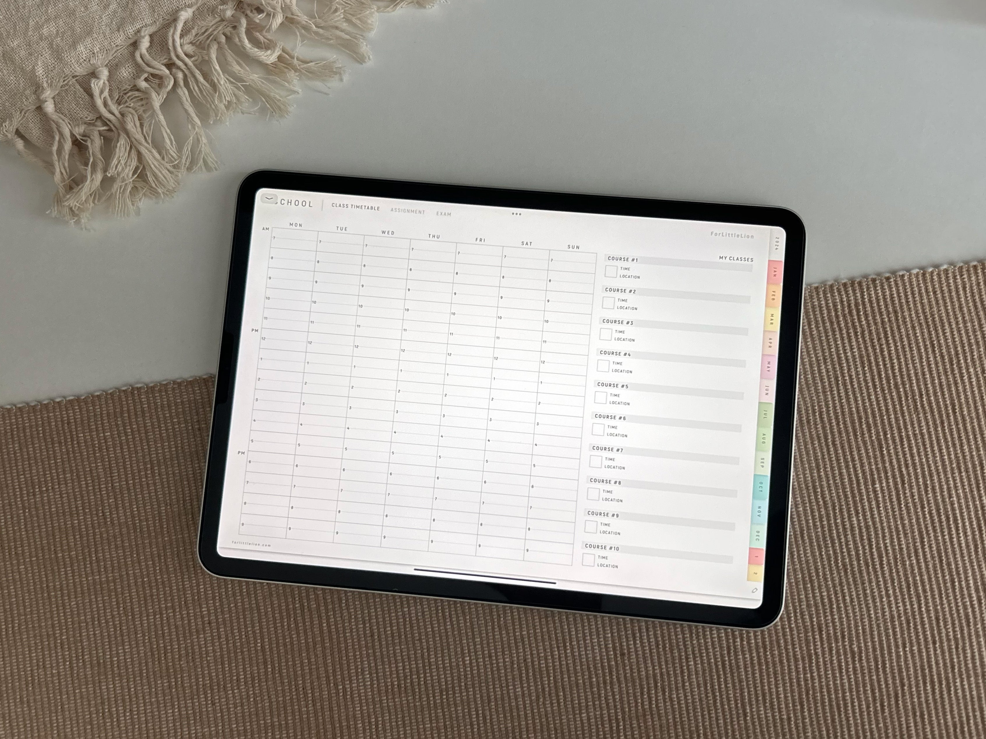 Free Student Planner – ForLittleLion
