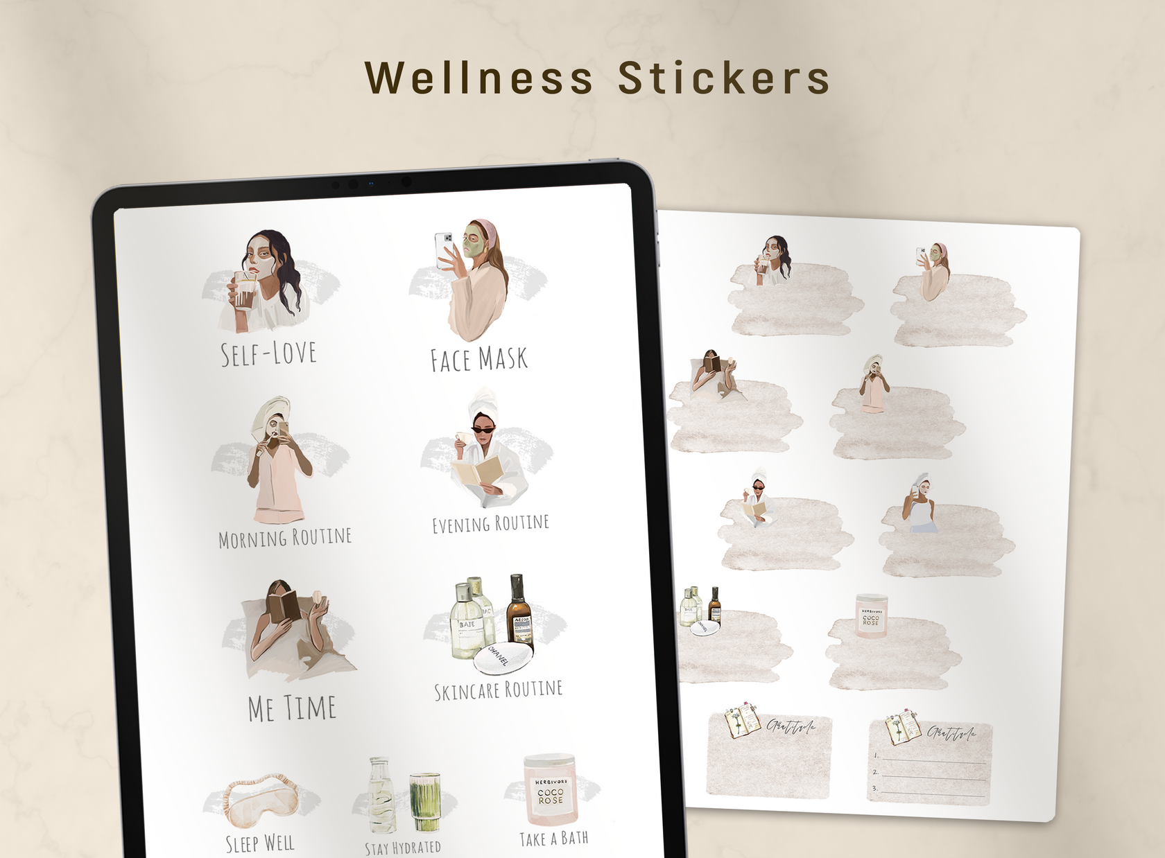 OneNote Aesthetic Everyday Stickers – ForLittleLion